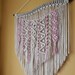 XL Geometric Macrame / Macrame Wall Hanging/ Macrame Decor/ - Etsy
