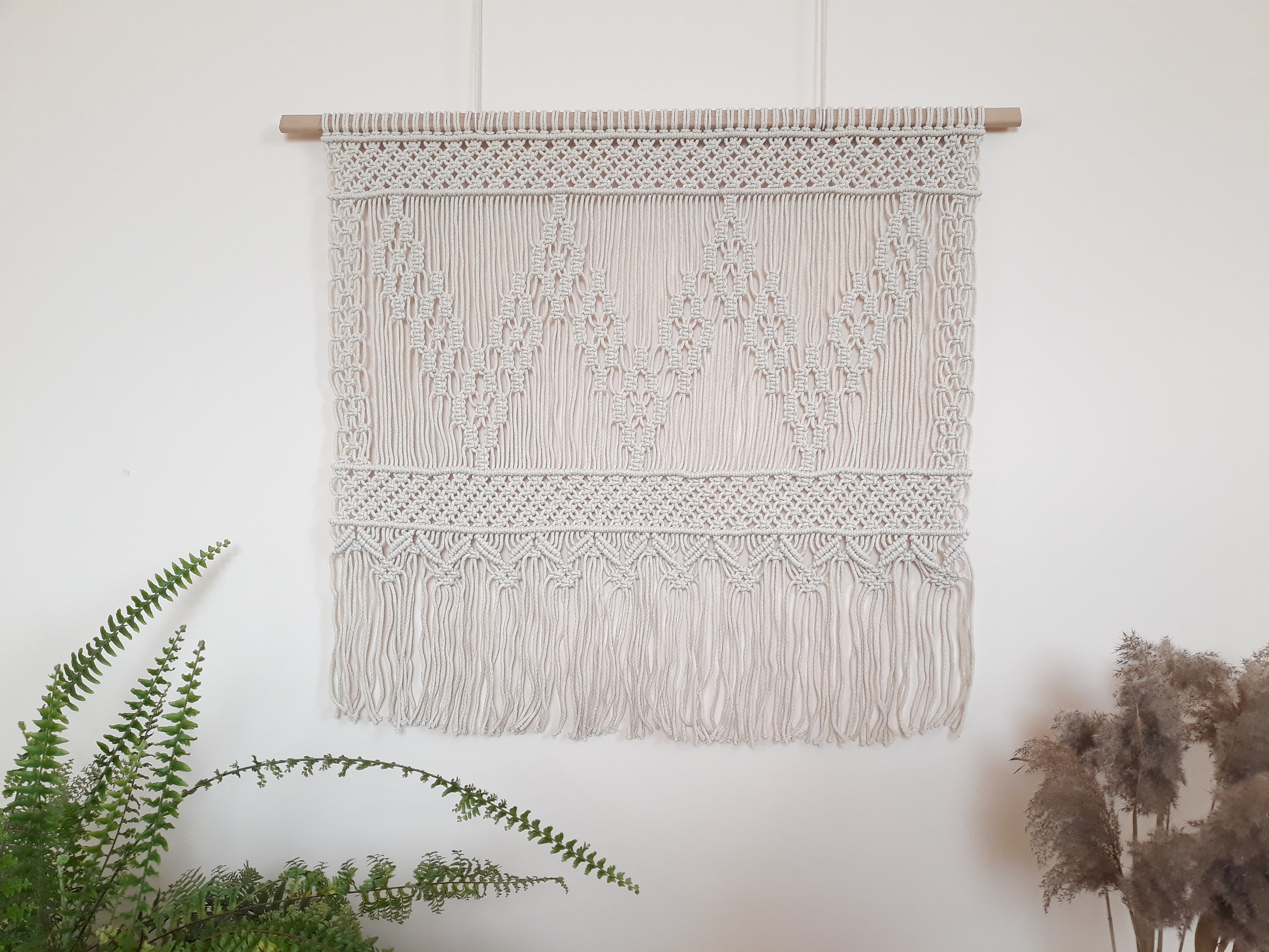 Extra Large Macrame/ Modern Woven Decor Macrame Wall Decor/ - Etsy