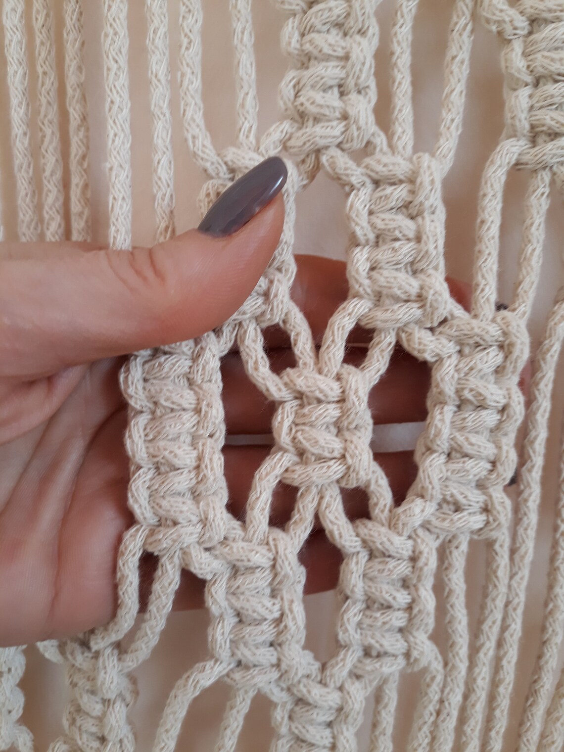 Extra Large Macrame/ Modern Woven Decor Macrame Wall Decor/ | Etsy