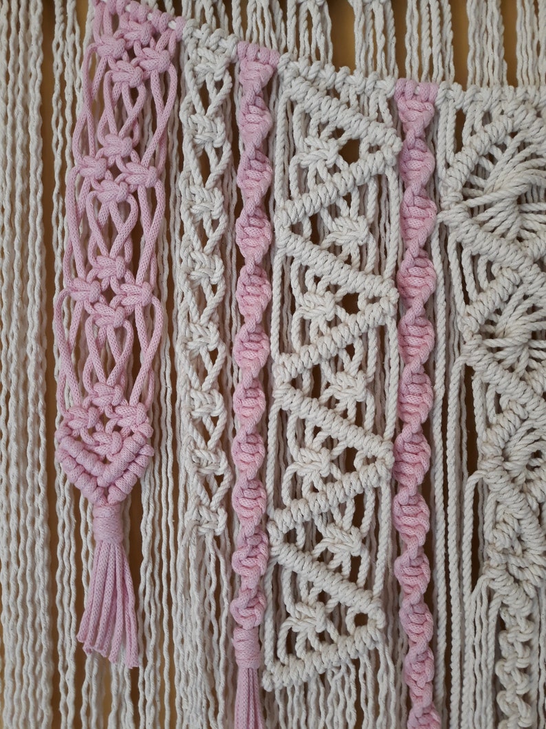 XL Geometric Macrame / Macrame Wall Hanging/ Macrame Decor/ - Etsy