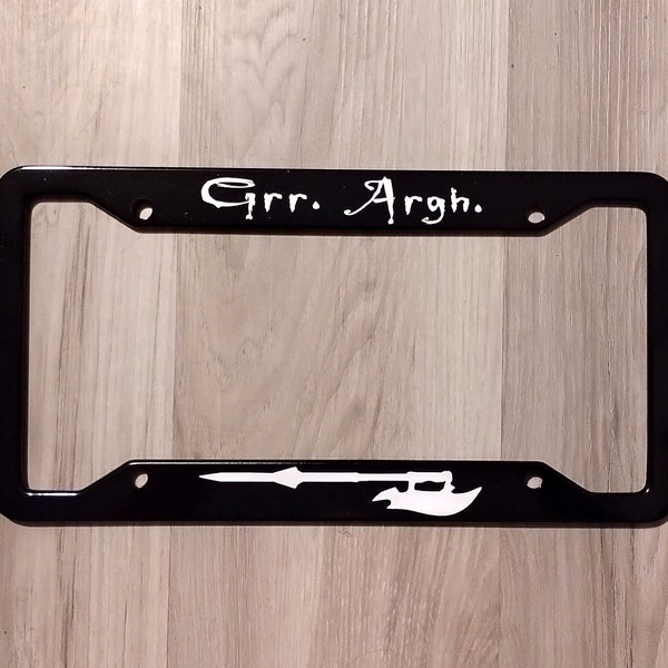 License Plate Frame - Etsy