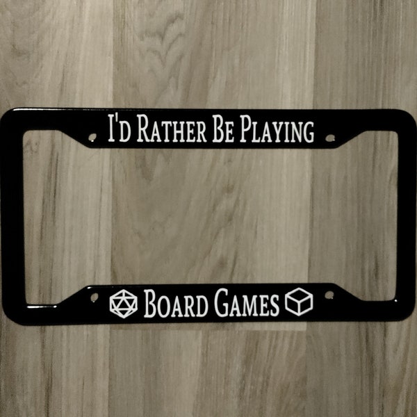 Nerdy License Plate - Etsy