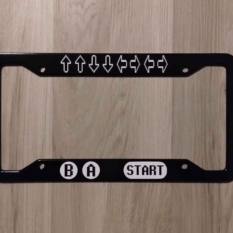 License Plate Frame - Etsy
