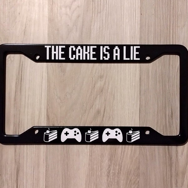 Video Game License Plate Frame - Etsy