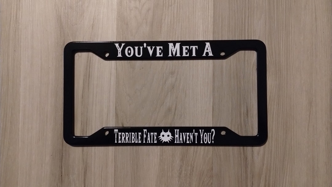 Gamer License Plate Frame, Gamer License Plate Cover, Gamer License ...