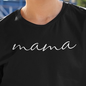 Mama in Handwriting Script Shirt. A Simple, Minimal Design That Looks ...
