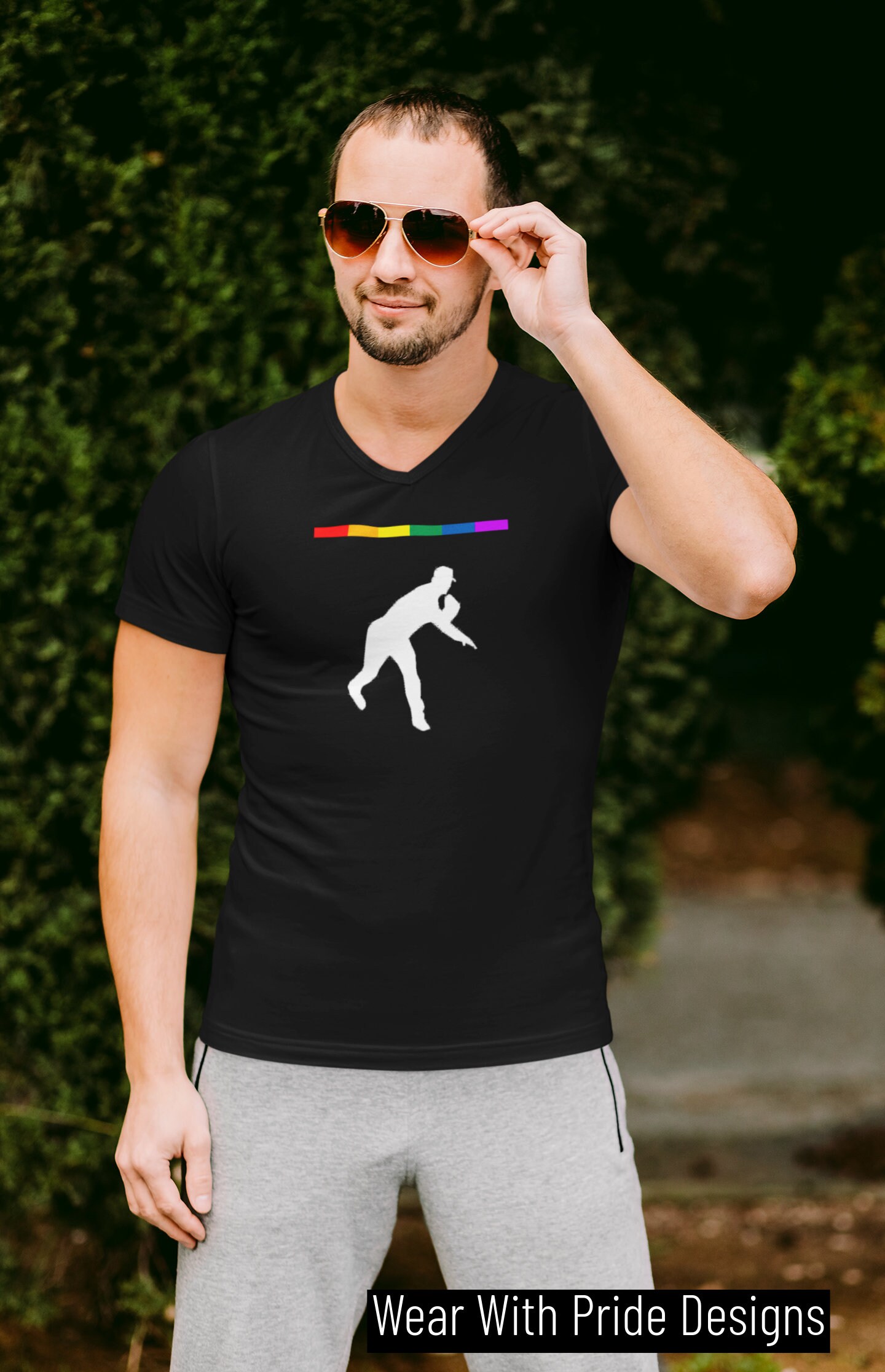 Im a Pitcher a Top Rainbow Flag Colors Gay Pride Shirt - Etsy