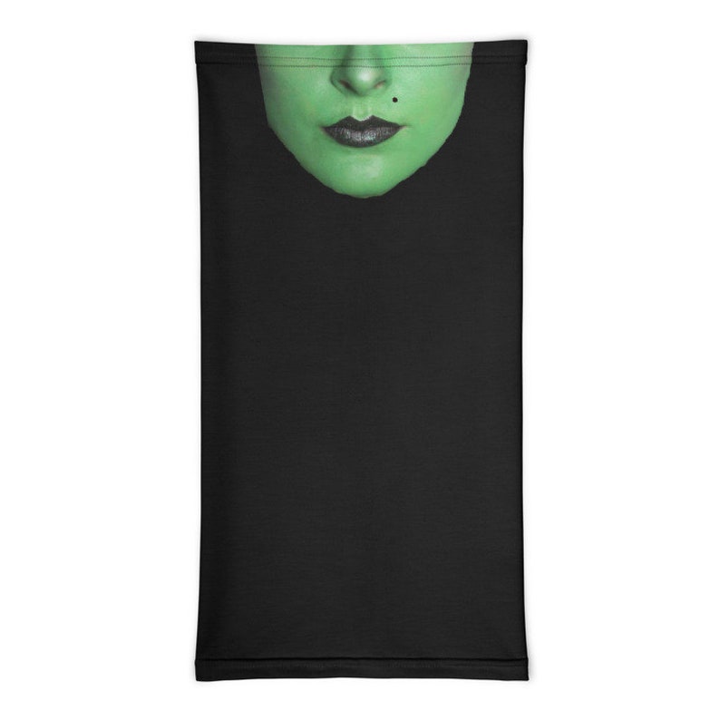 Wicked Witch Face Mask Neck Gaiter Halloween Costume Easy - Etsy