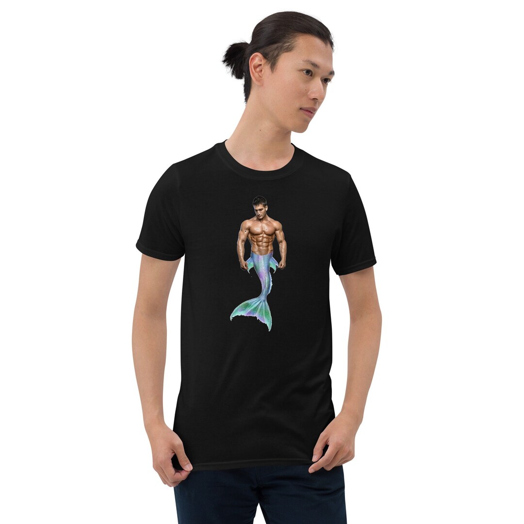 Sexy Mermen Shirt. Gay Theme Merman Shirt, Fun Gay Apparel, Free ...