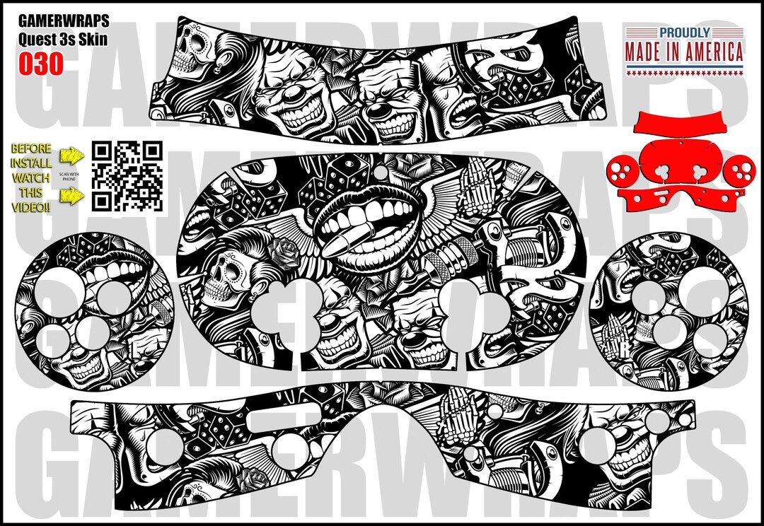 QUEST 3s Skin With Controller Skins (quest 3S Model Only) - 030 - Etsy