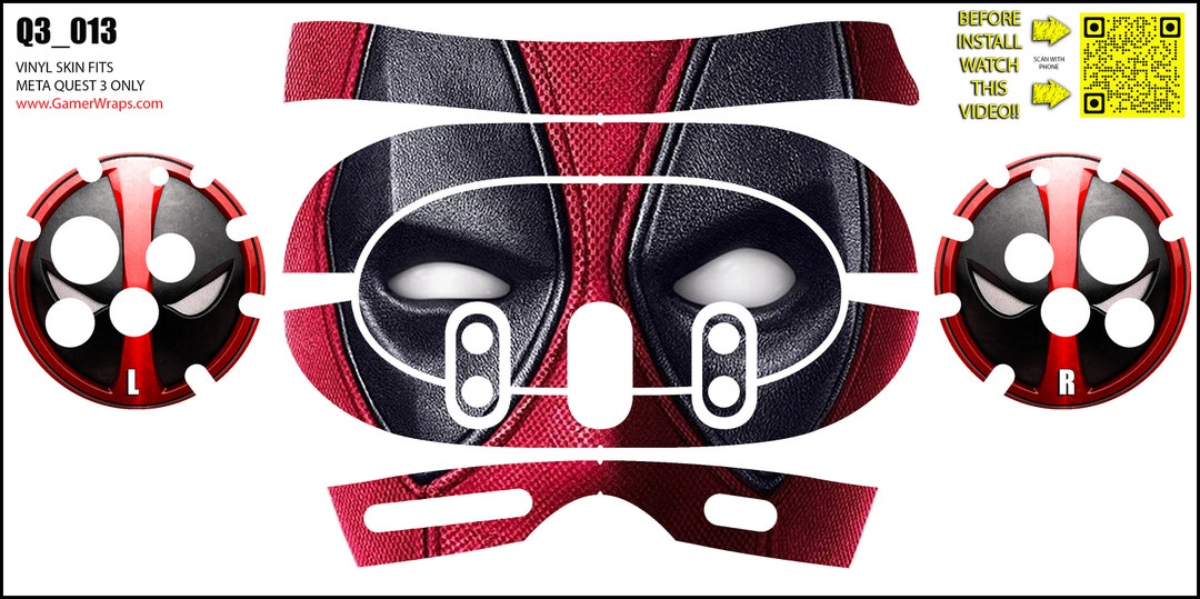 QUEST 3 Skin With Controller Skins (not for 1, 2 or Pro) - 013 - Etsy