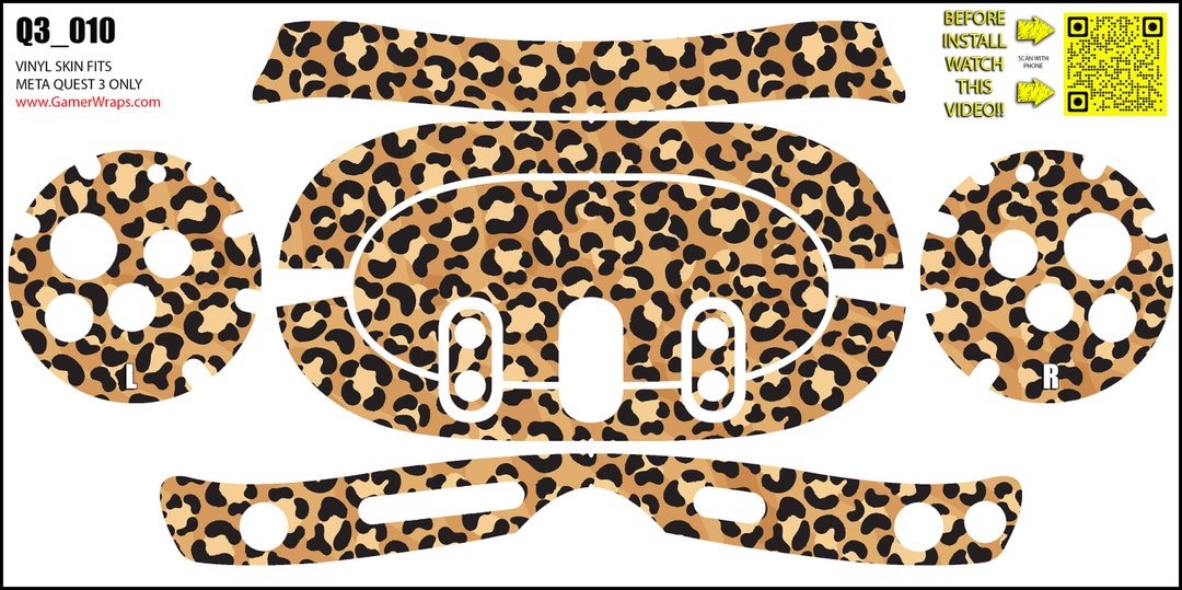 QUEST 3 Skin With Controller Skins (not for 1, 2 or Pro) - 010 - Etsy