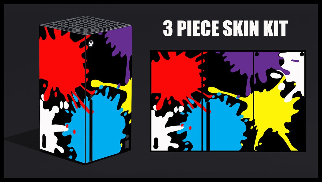Xbox Series X Skin Wrap - Splat - Etsy