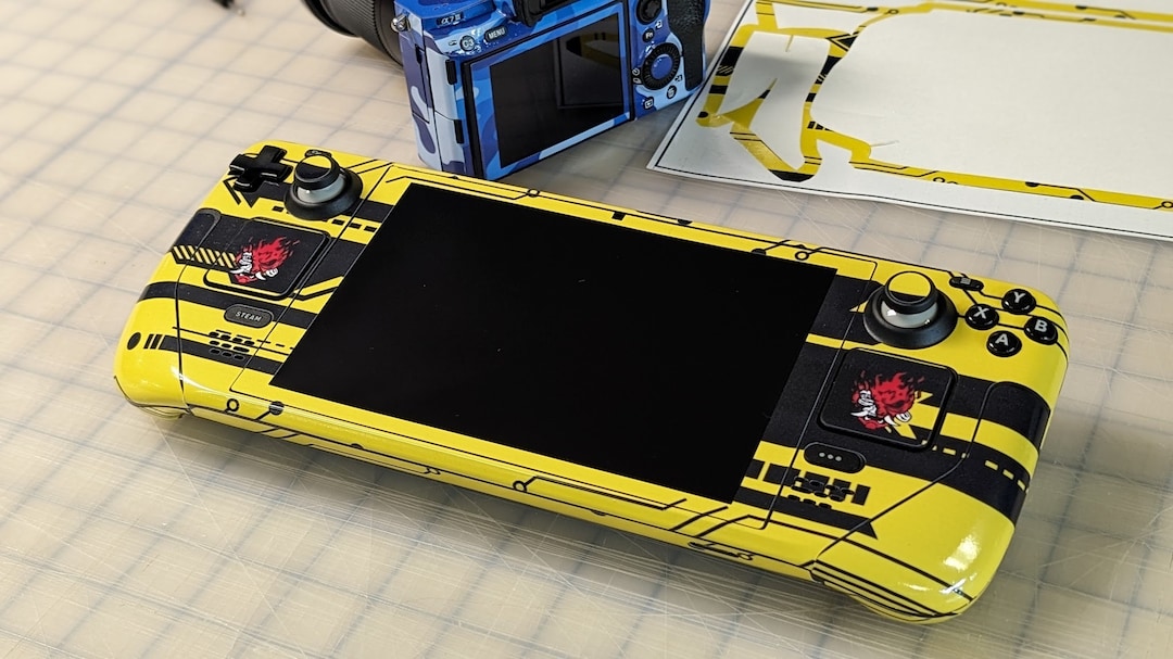 Steam Deck Skin Wrap Cyberpunk - Etsy