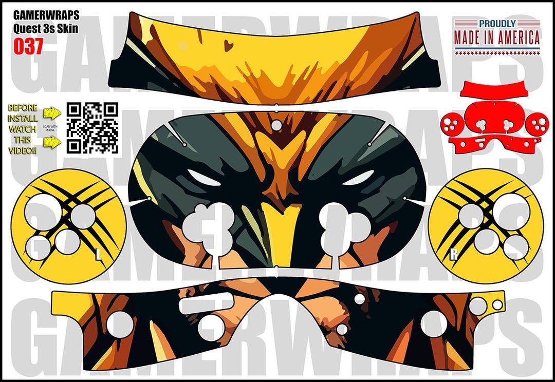 QUEST 3s Skin With Controller Skins (quest 3S Model Only) - 037 - Etsy