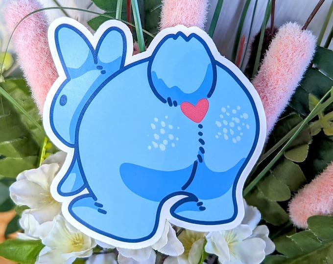 Bunny Buns | Funny Bunny Sticker - Etsy