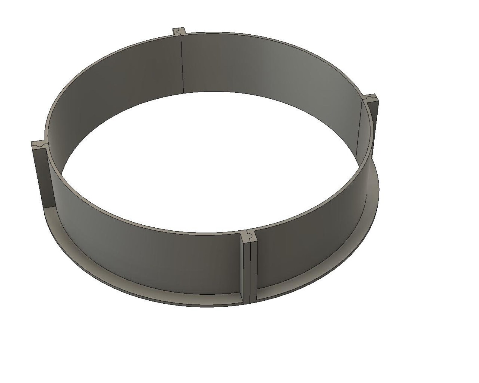 STL Set of Circular Mold Housings, Different Diameters and Heights ...