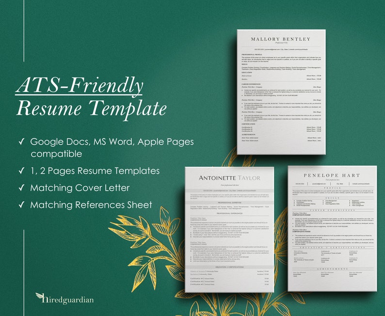 Minimalist Creative Resume Template, Cv Template, Resume Template ...