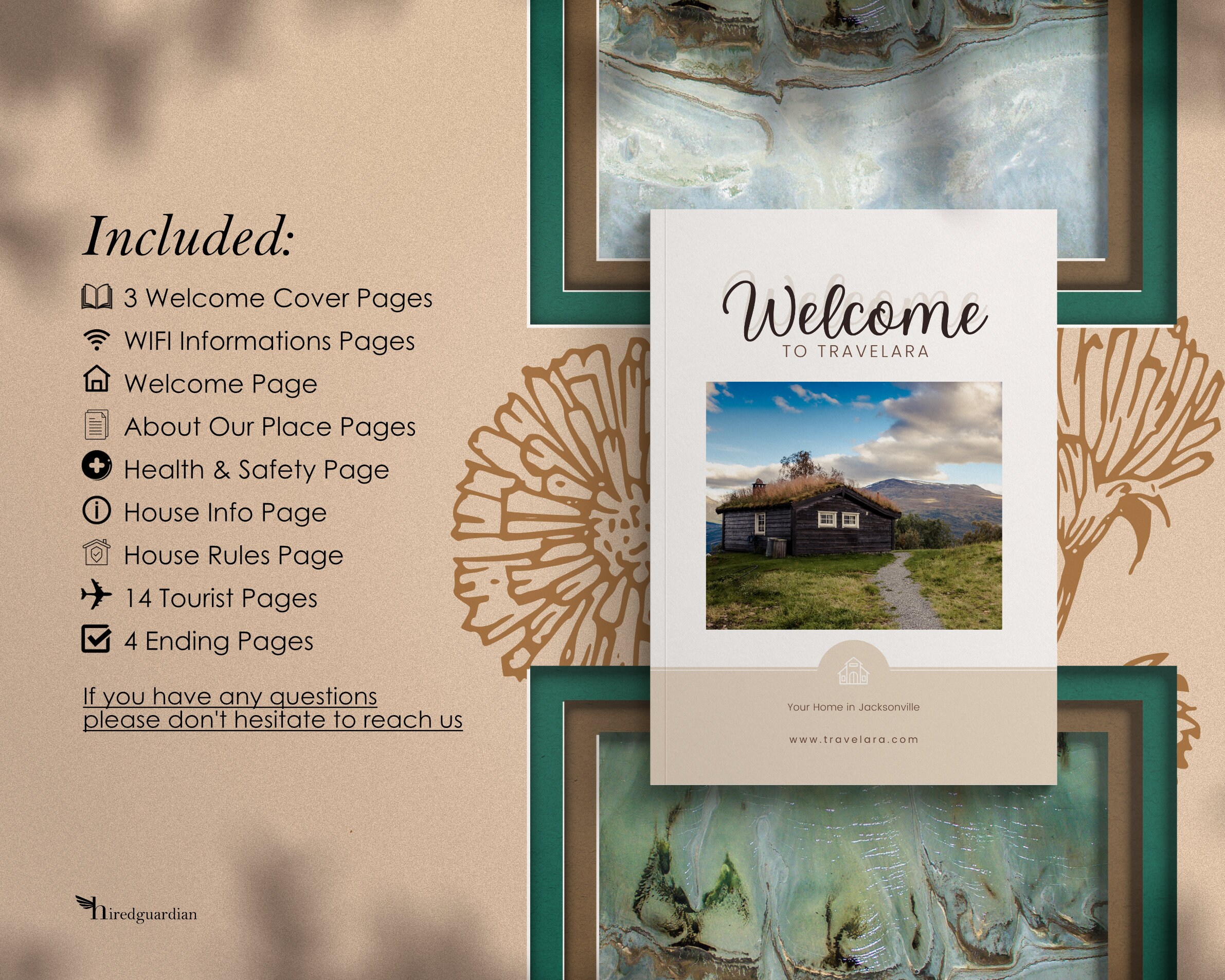 Editable Home Rental Book, Superhost Ebook, Airbnb Welcome Book ...