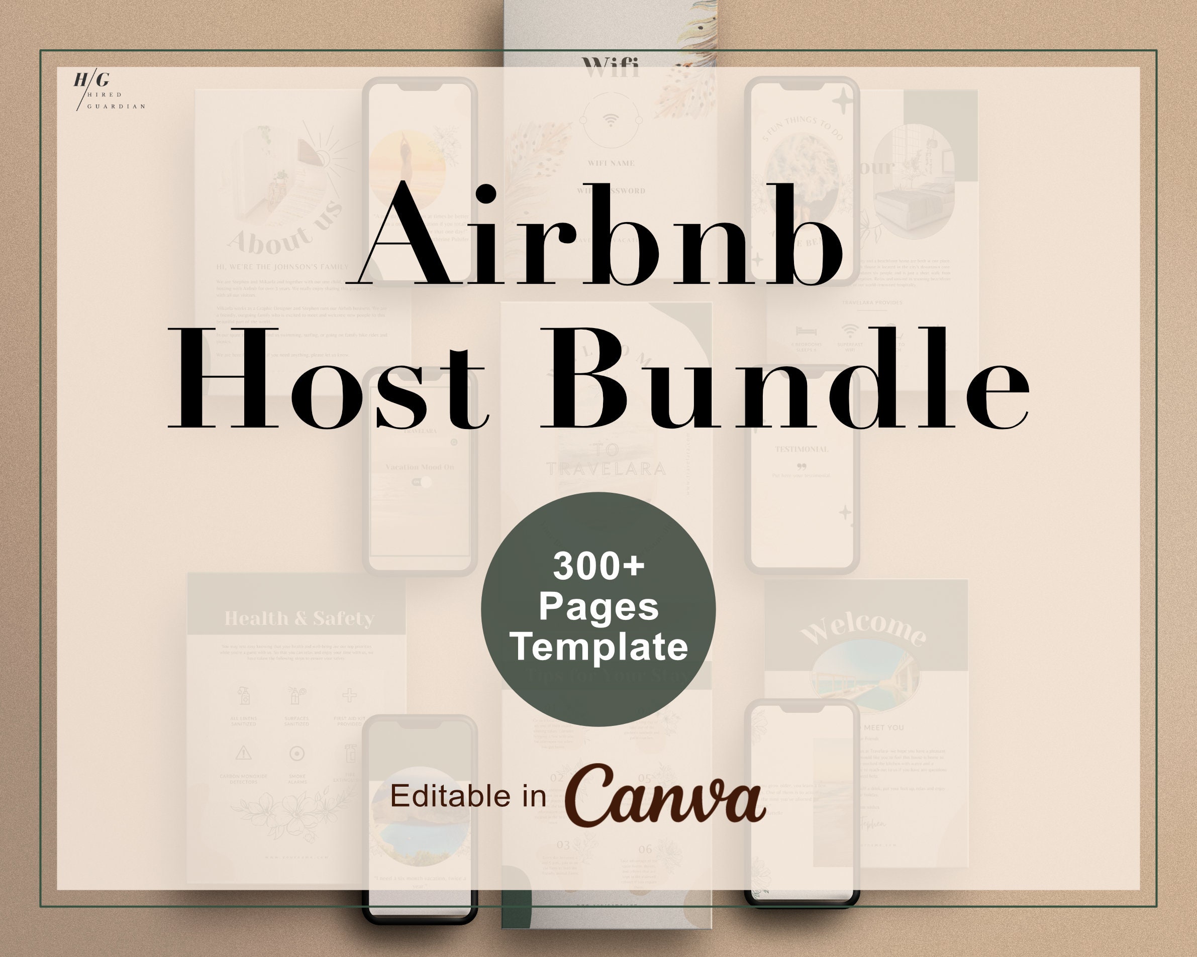 Airbnb Host Bundle With Airbnb Welcome Sign Airbnb Host - Etsy