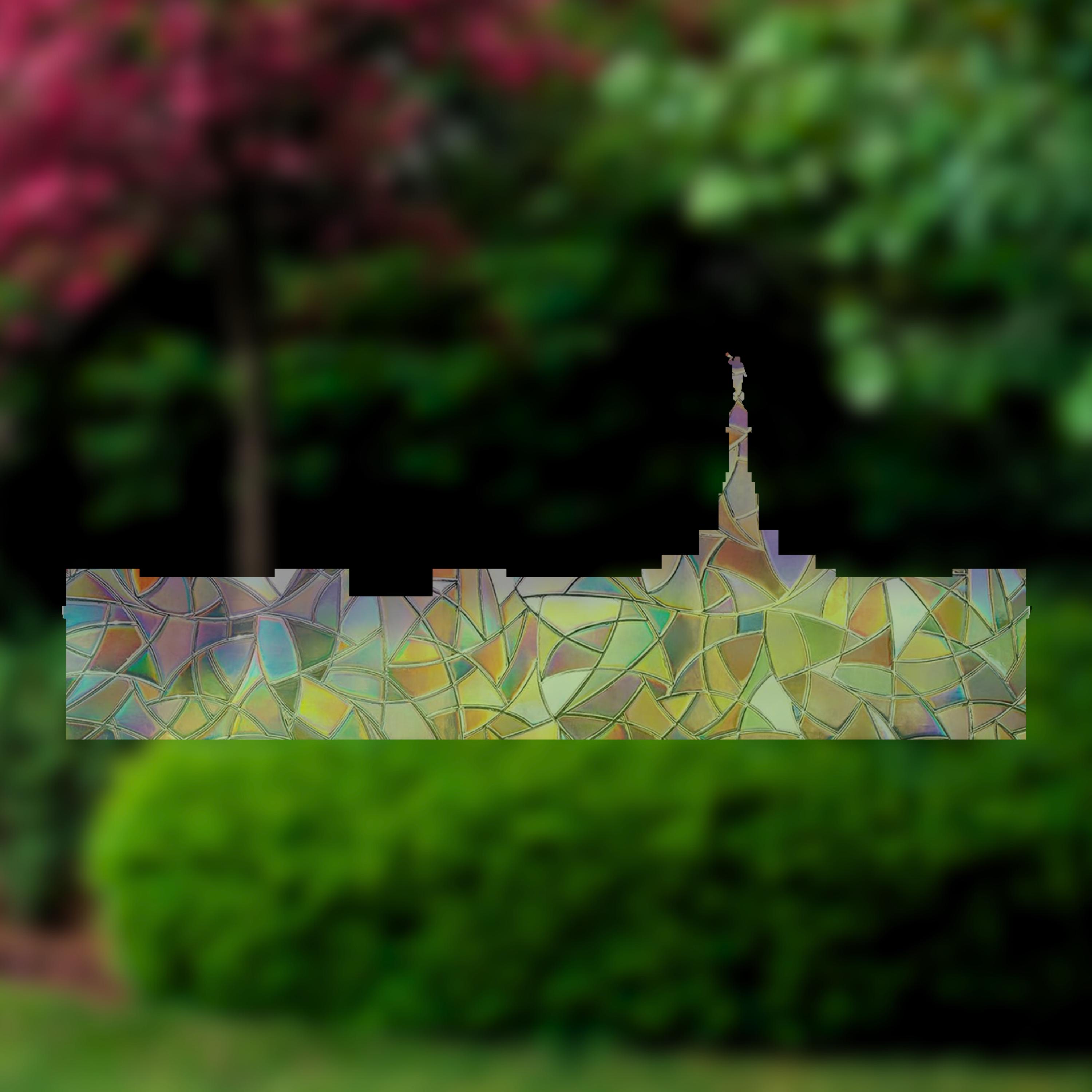 Columbus Ohio Temple Window Cling Latter-day Saint Gift for ...