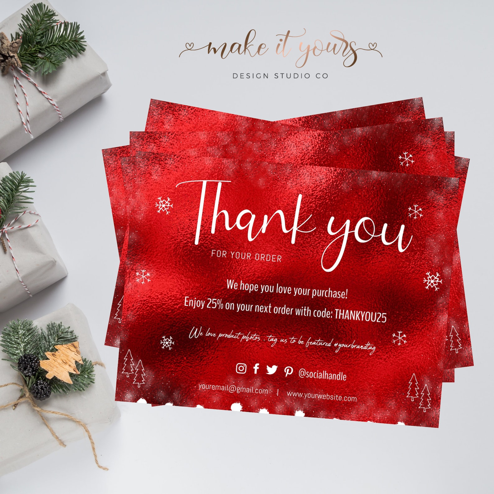 Editable Christmas Thank You Card Snowflake Thank You Insert Etsy editable-christmas-thank-you-card-snowflake-thank-you-insert-etsy