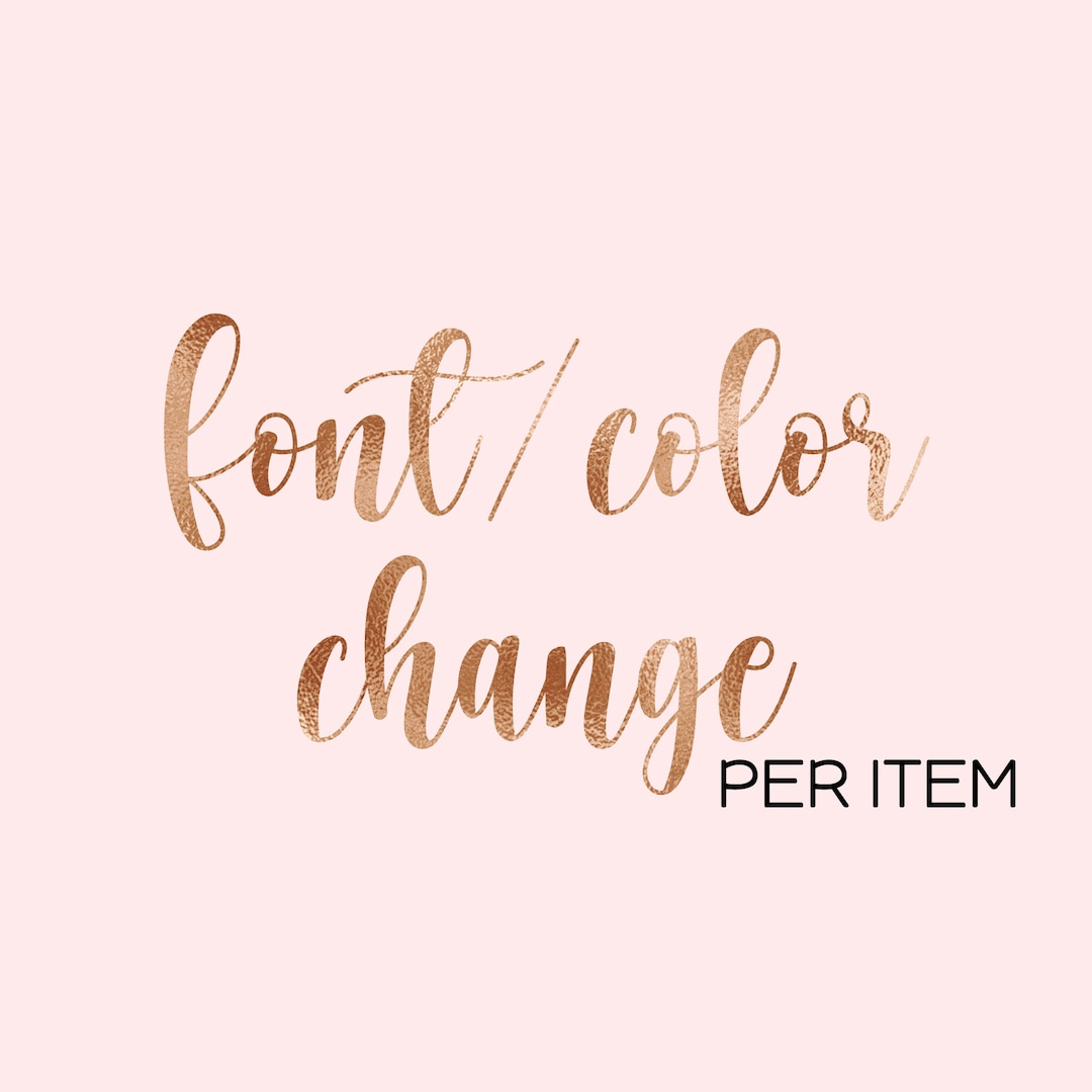 Font Change, Color Change, Change Font or Change Color, Advanced Font ...