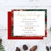 Editable Christmas Thank You Card, Thank You Order Insert Card ...