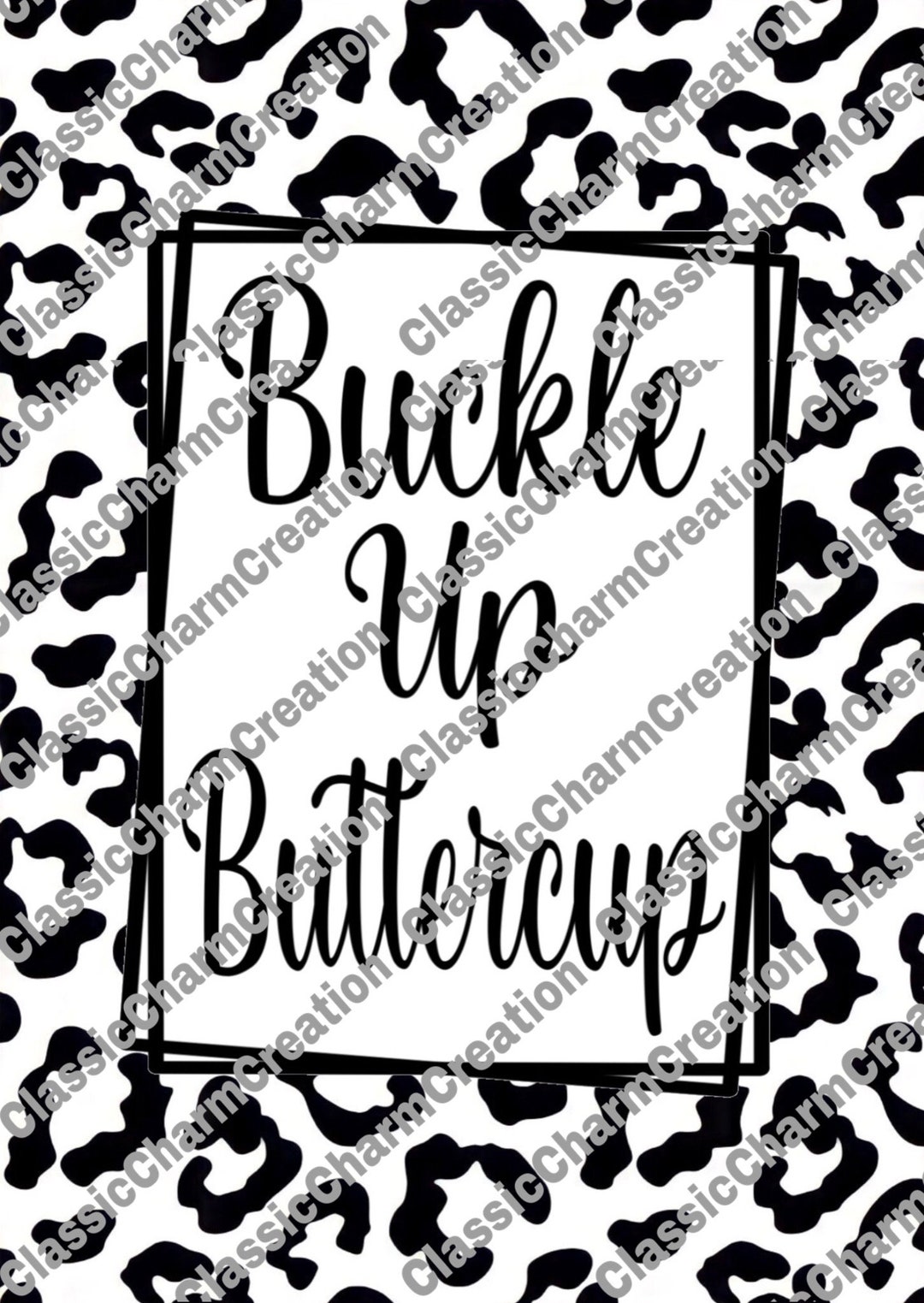 Buckle up Buttercup Digital Download - Etsy