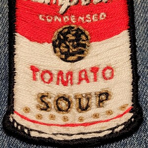 Andy Warhol Campbell's Soup Patch | Etsy