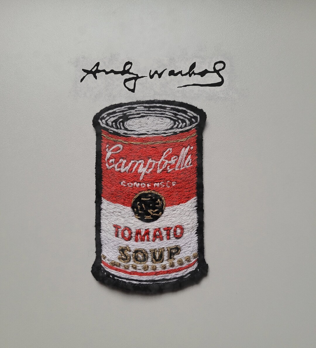 Andy Warhol Campbell's Soup Patch - Etsy