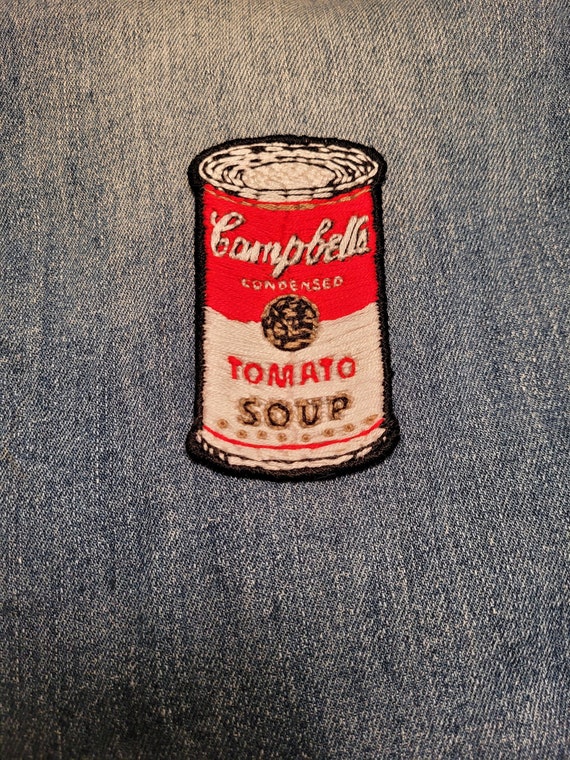 Andy Warhol Campbell's Soup Patch | Etsy