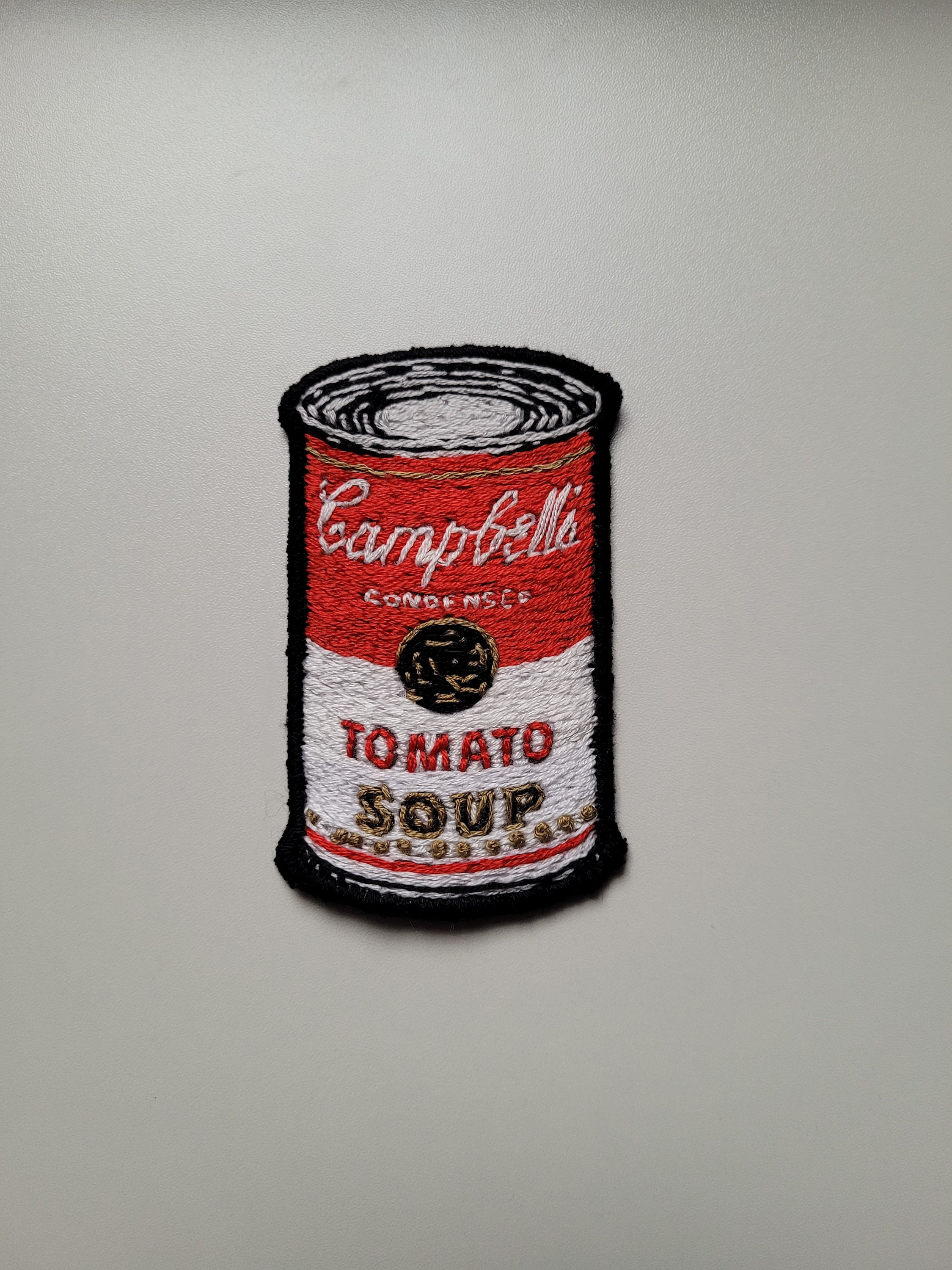 Andy Warhol Campbell's Soup Patch - Etsy