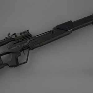 Fennec Shand MK Sniper Blaster Rifle From the Mandalorian Bad Batch ...