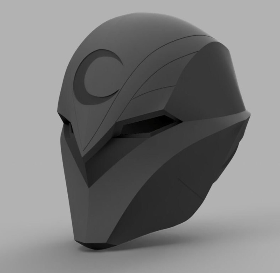 Moon Knight Helmet Avengers Marvel DIY KIT 3D Printed Prop - Etsy