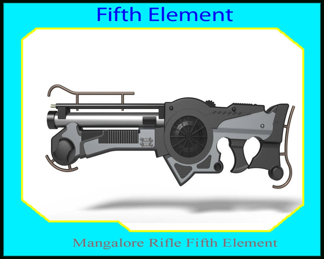 Fifth Element Mangalore Rifle DIY KIT 3D Printed No - Etsy