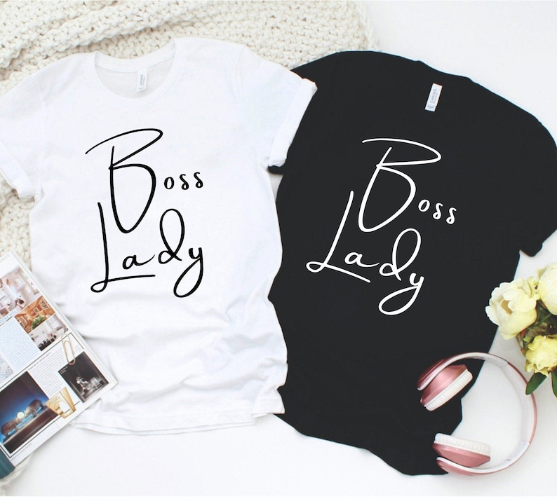 Boss Lady Shirt, Boss Babe Shirt, Girl Boss Gift, Women Entrepreneur ...