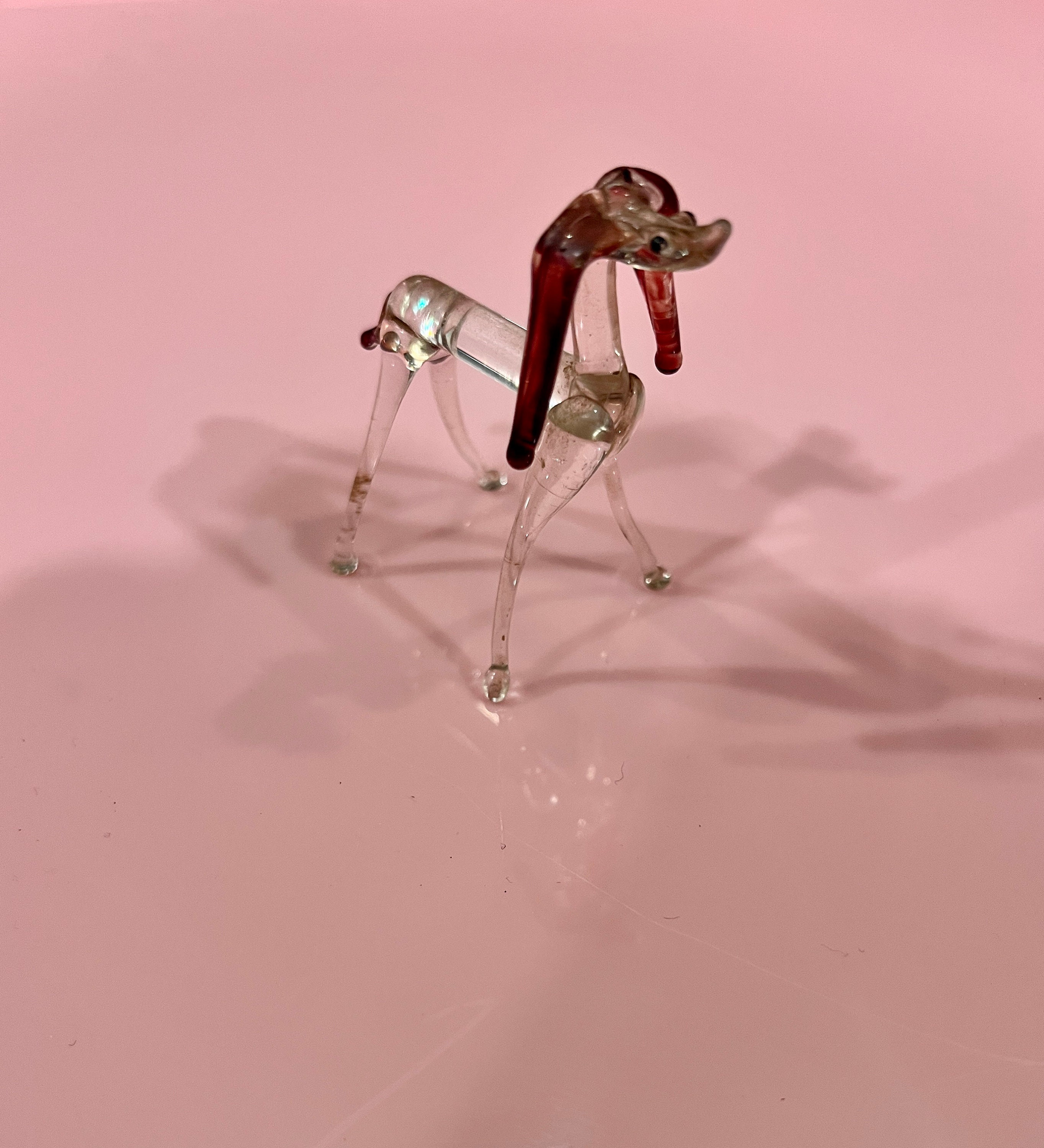 Murano Glass Dog Figurine Vintage 1930's Hand Spun With Precision and ...