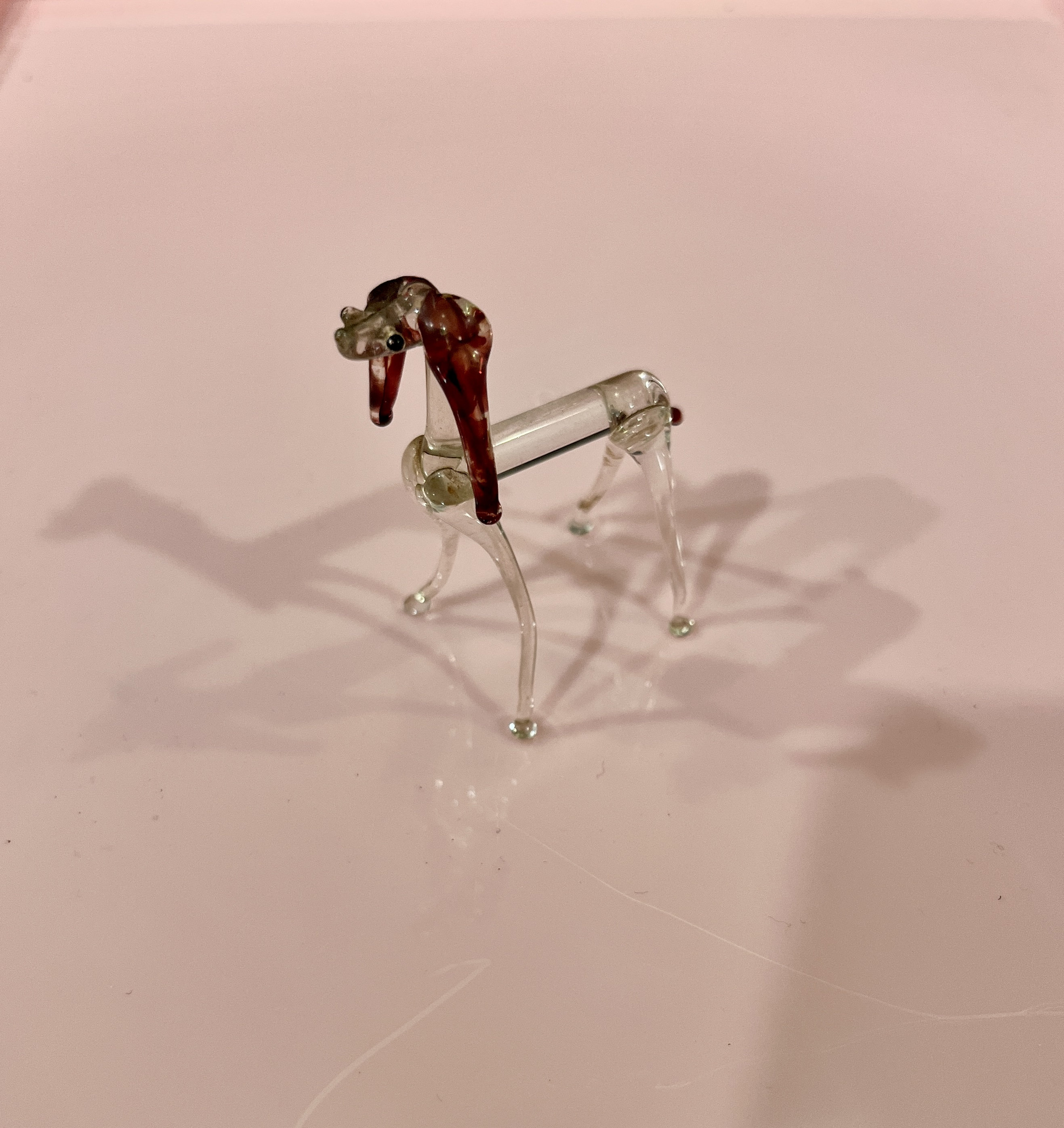 Murano Glass Dog Figurine Vintage 1930's Hand Spun With Precision and ...