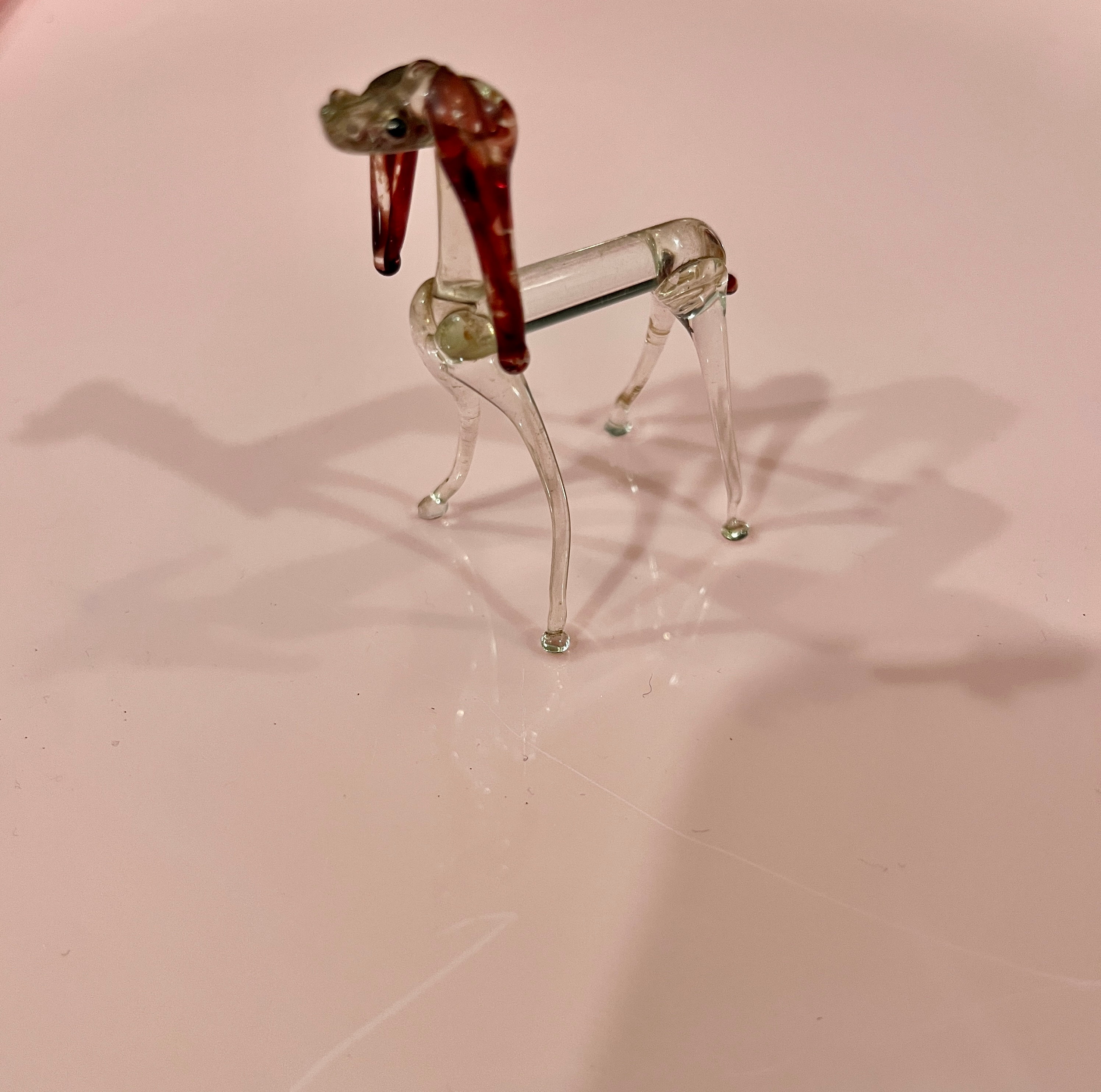 Murano Glass Dog Figurine Vintage 1930's Hand Spun With Precision and ...