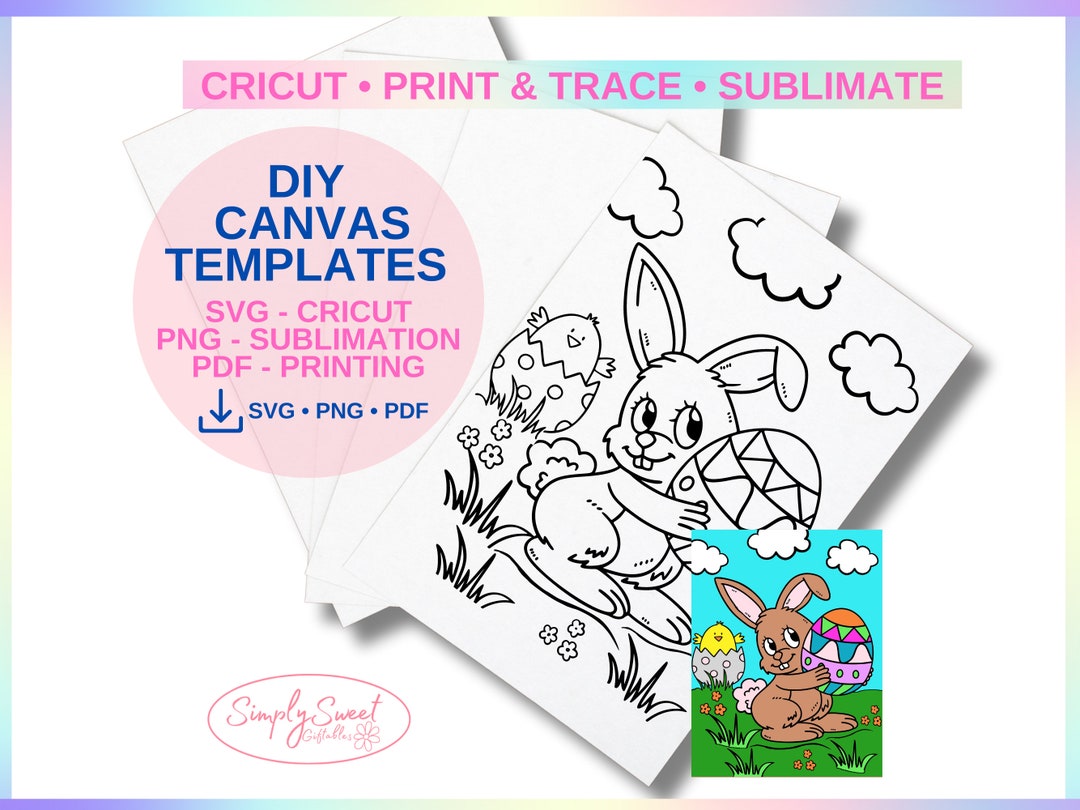 Kids Colouring Svg, Kids Paint and Sip Canvas, Diy Paint Party Digital ...