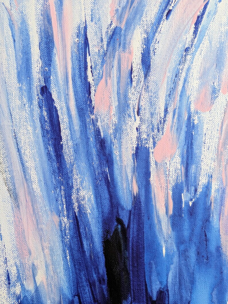 A Return to Finger Painting- Original Art- Abstract Expressive Water ...