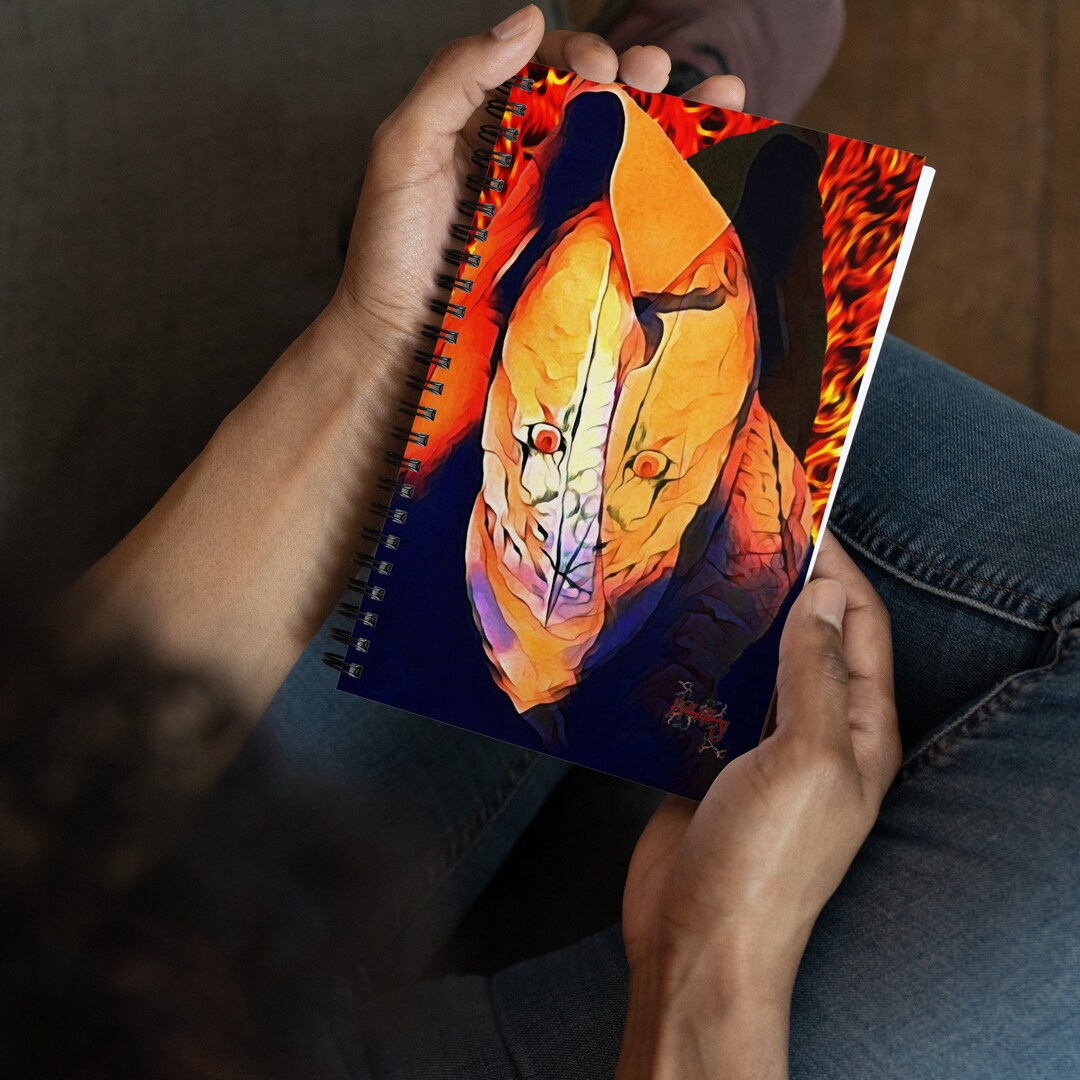 Creepy Clown Spiral Notebook - Etsy