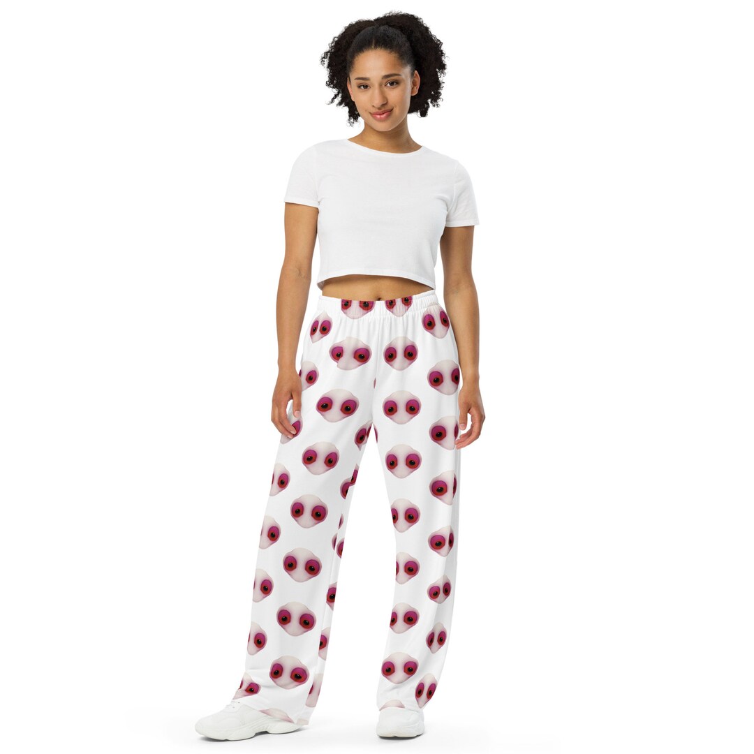 Frog All-over Print Unisex Wide-leg Pants - Etsy