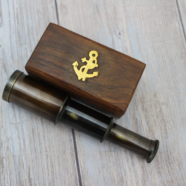 Brass Telescope - Etsy