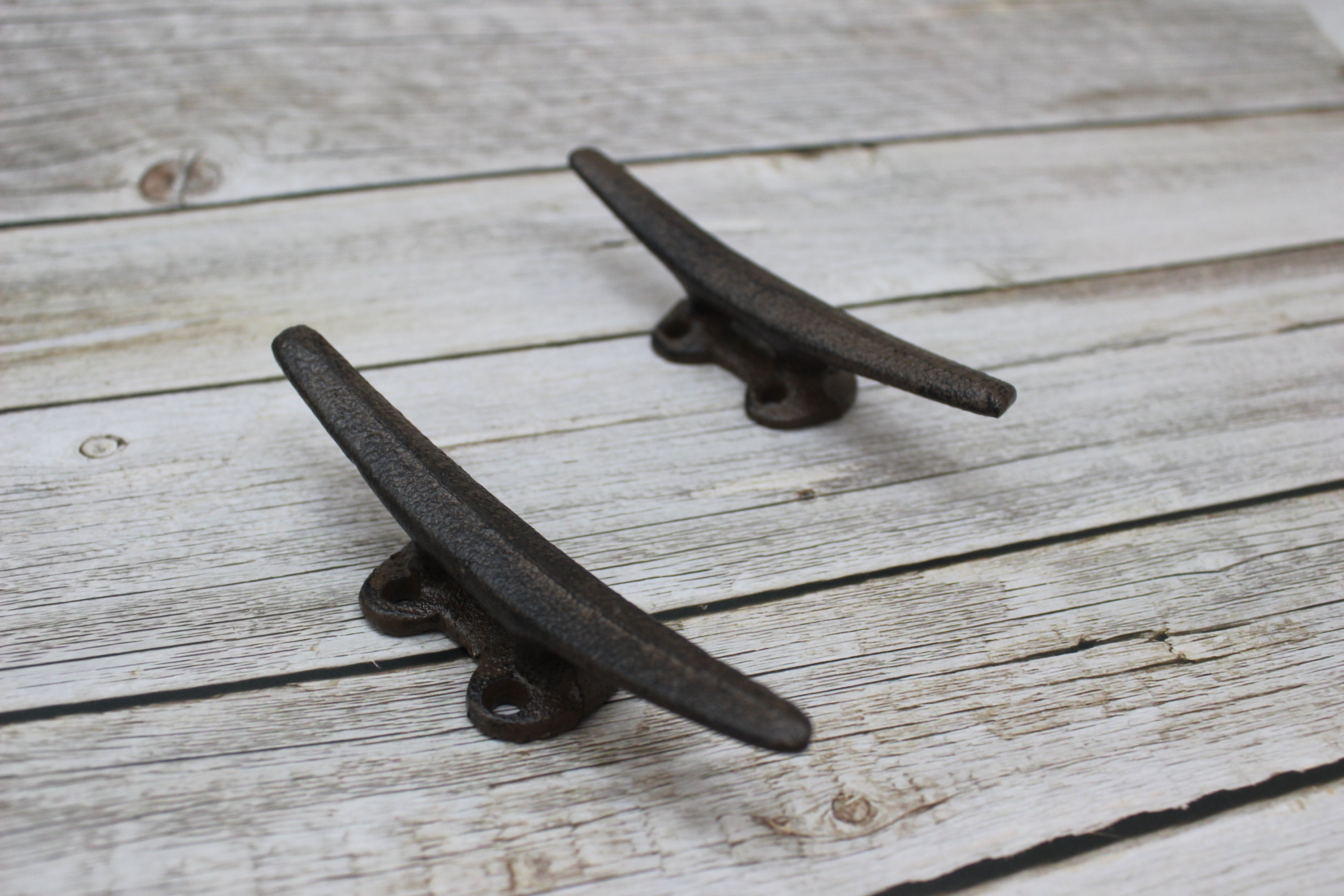 Cleat Hook Nautical Hanger Cleat Hanger Coastal Hook SET - Etsy