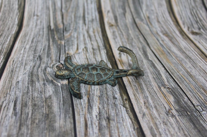 Turtle Hook on Sale Ocean Decor Sea Turtle Hook Turtle - Etsy