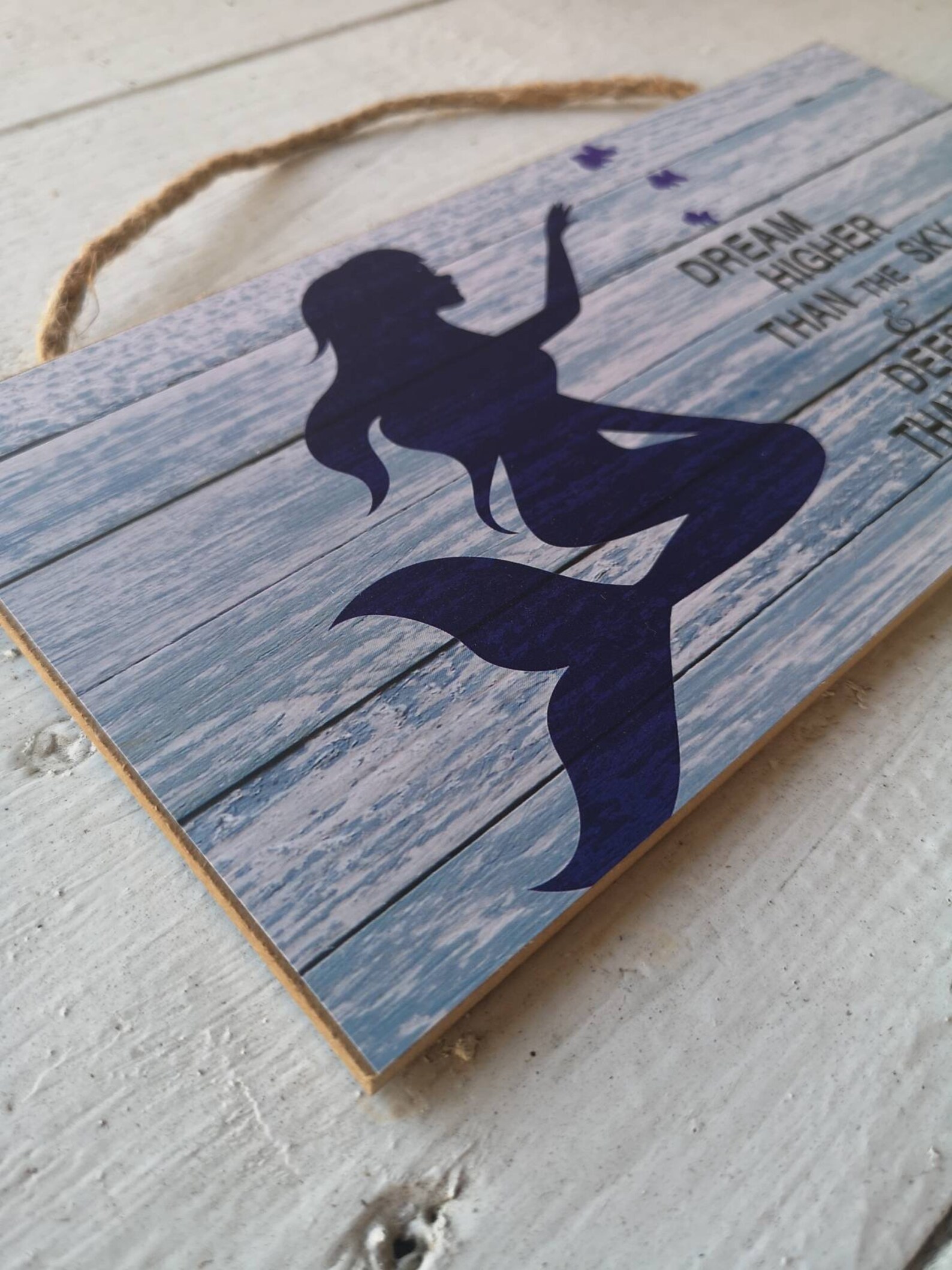 Mermaids Dream Sign Mermaid Sign Mermaid Pool Sign Mermaid - Etsy