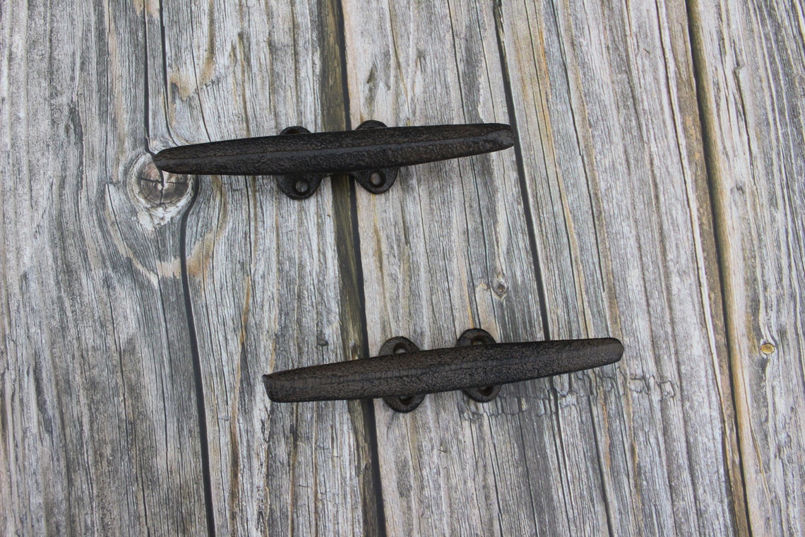 Cleat Hook Nautical Hanger Cleat Hanger Coastal Hook SET - Etsy