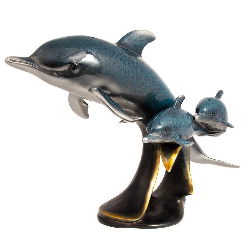 Dolphin Figurine Dolphin Sculpture - Etsy